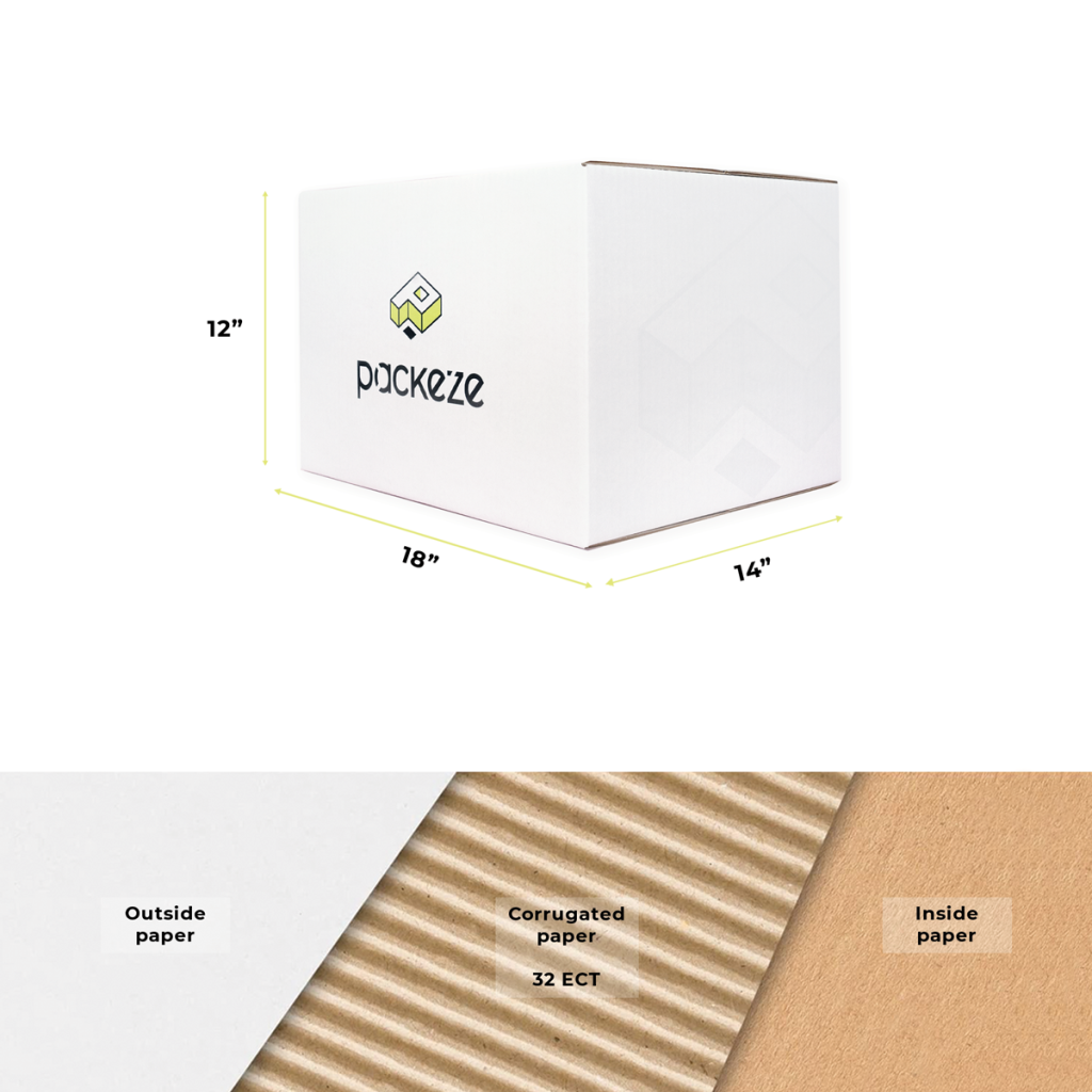 Medium Moving Boxes 20-Pack - Packeze - America's first choice for ...