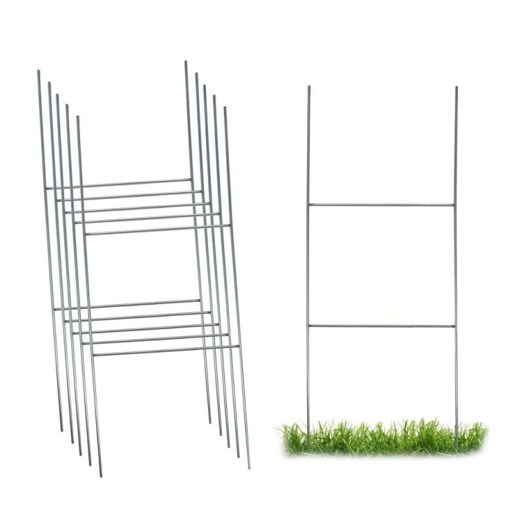 H Stakes for Yard Signs from Packeze - 30 Inches Height